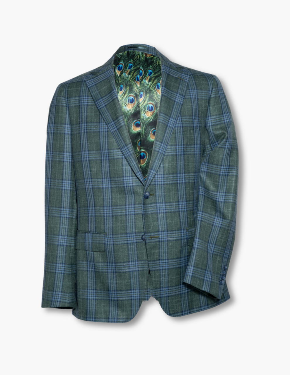 Evergreen Wool-Blend Tailored Sport Coat | Marc Nelson Denim